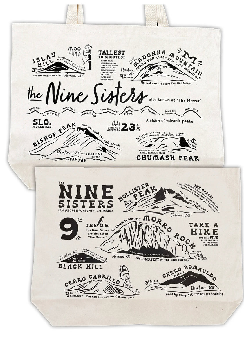 Nine Sisters Tote – SLO General Store